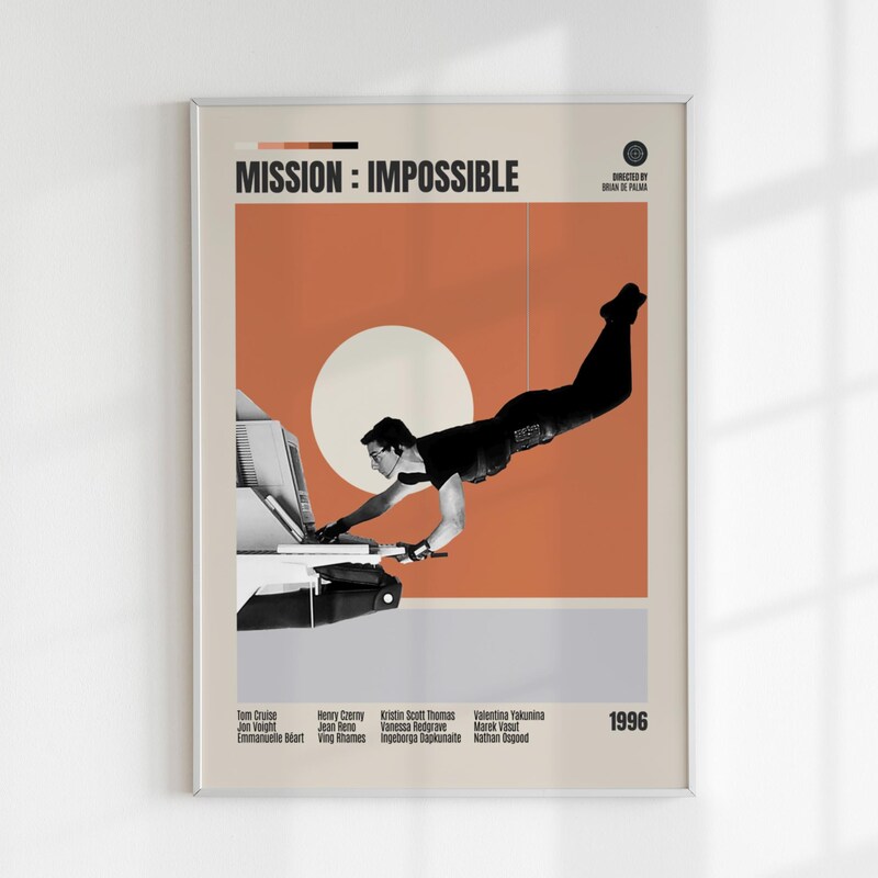 Mission Impossible Poster - Etsy