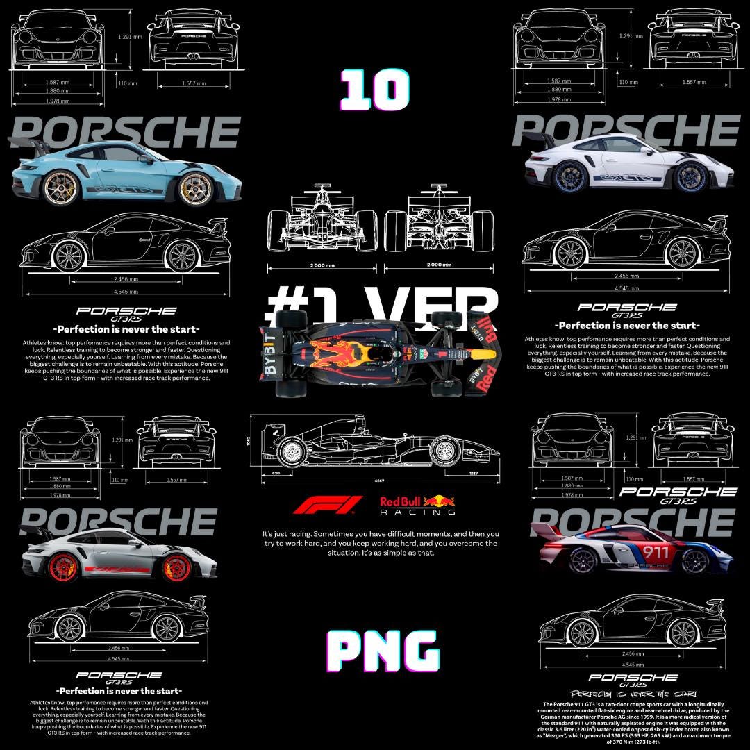 Car Pack in Png Format, 10 Images With Transparent Background in Black ...