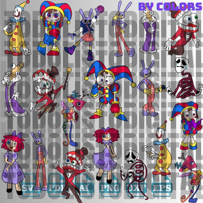 Jax the Amazing Digital Circus Png - Etsy