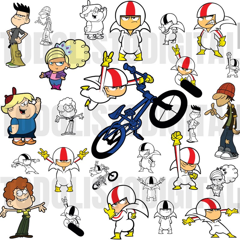 Kick Buttowski Png - Etsy