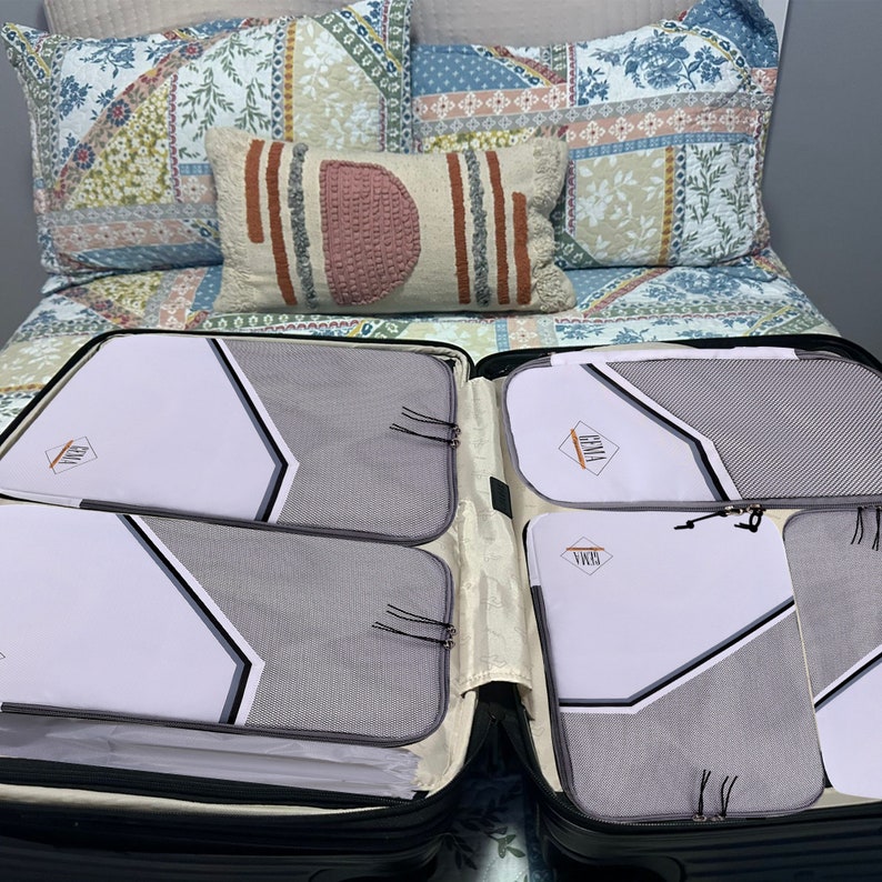 GEMA ORGANIZERS Compression Packing Cubes Travel Essentials - Etsy