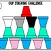 Dynamic Cup Stacking Set With Educational Task Cards for Preschool and ...