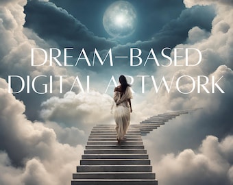 Transform Your Dreams Into Art: Digital Dream Illustrations - Etsy