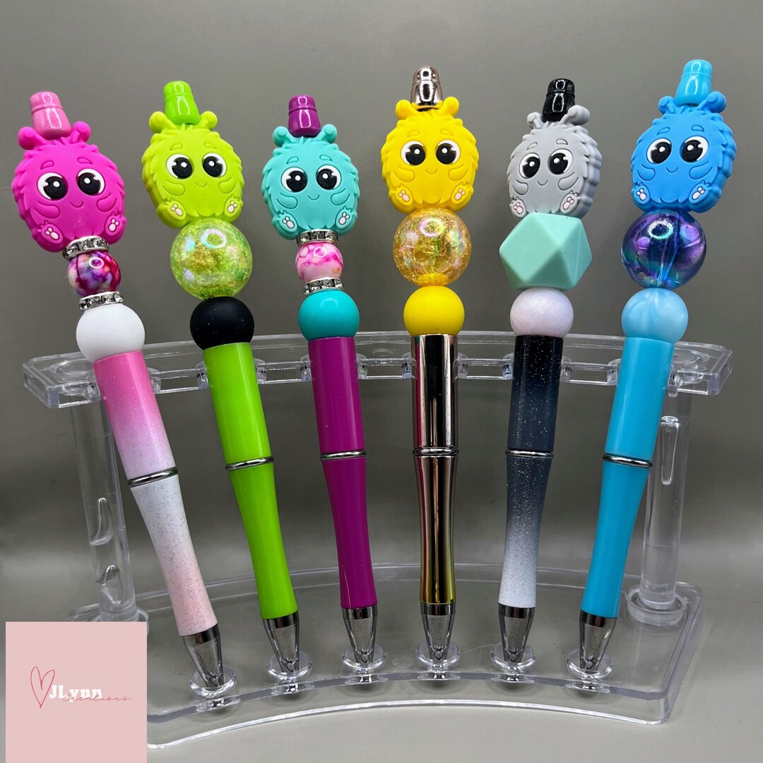Cute Alien Beaded Pens, Alien Beaded Pen, Cute Characters Beaded Pen - Etsy