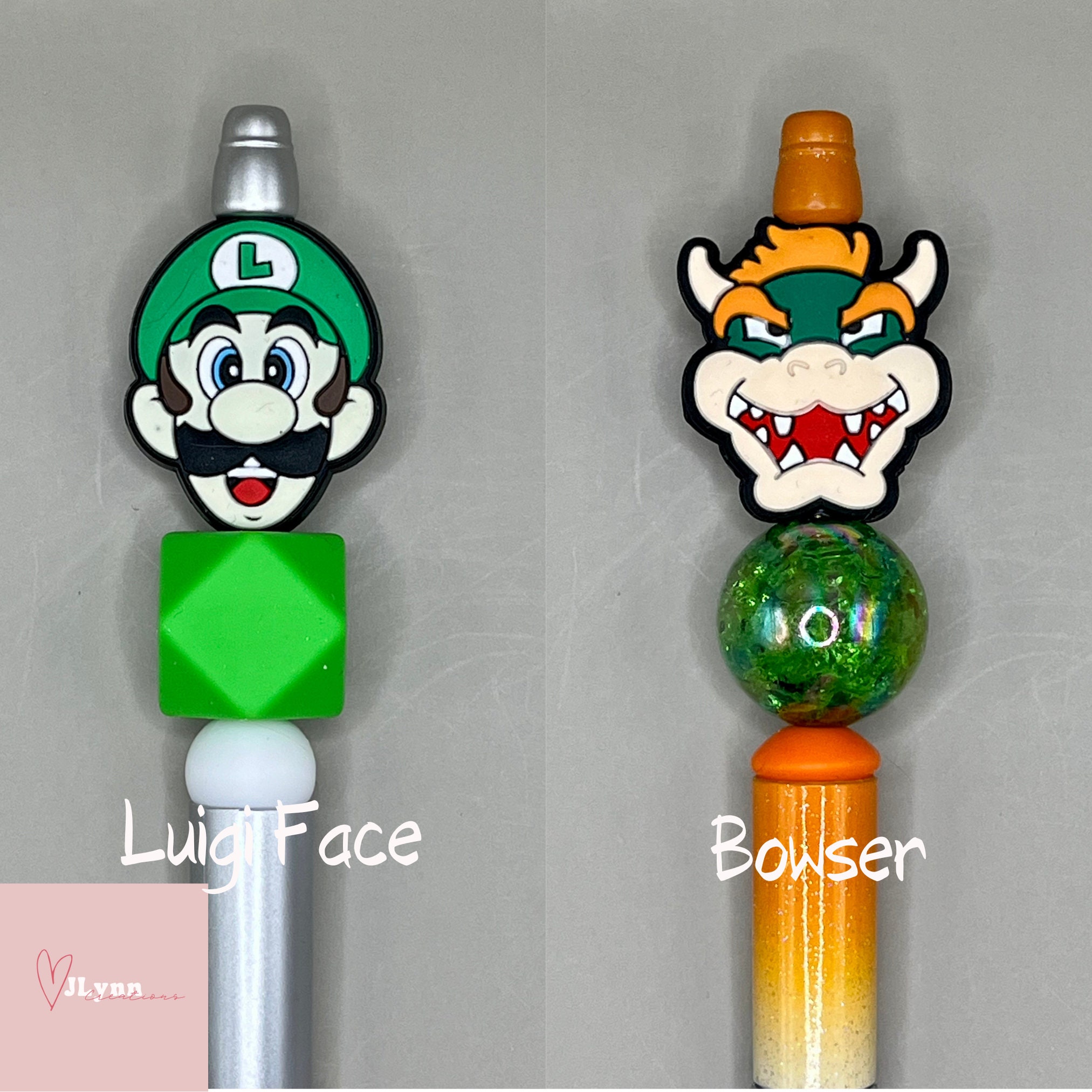 Super Mario Bros Beaded Pens // Mario Bros Beaded Pens // Character ...
