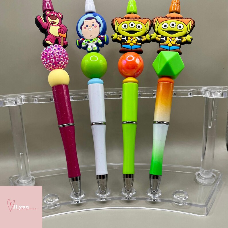 Toy Story Beaded Pen // Disney Beaded Pens // Character Beaded Pens ...