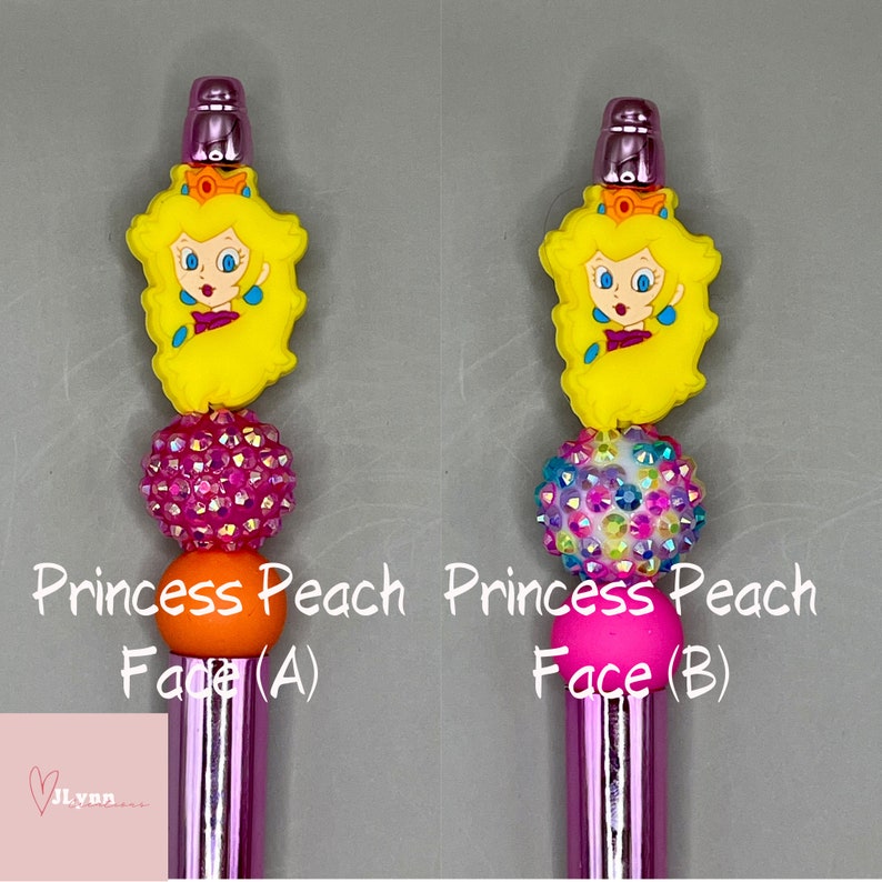 Super Mario Bros Beaded Pens // Mario Bros Beaded Pens // Character ...