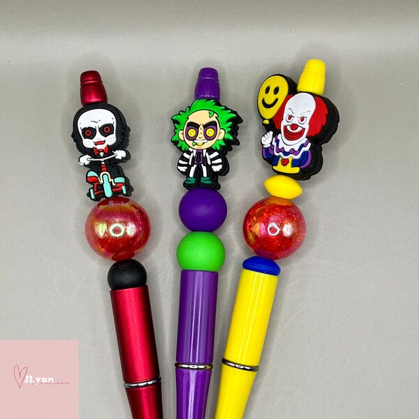 Horror Movie Character Pens - Etsy