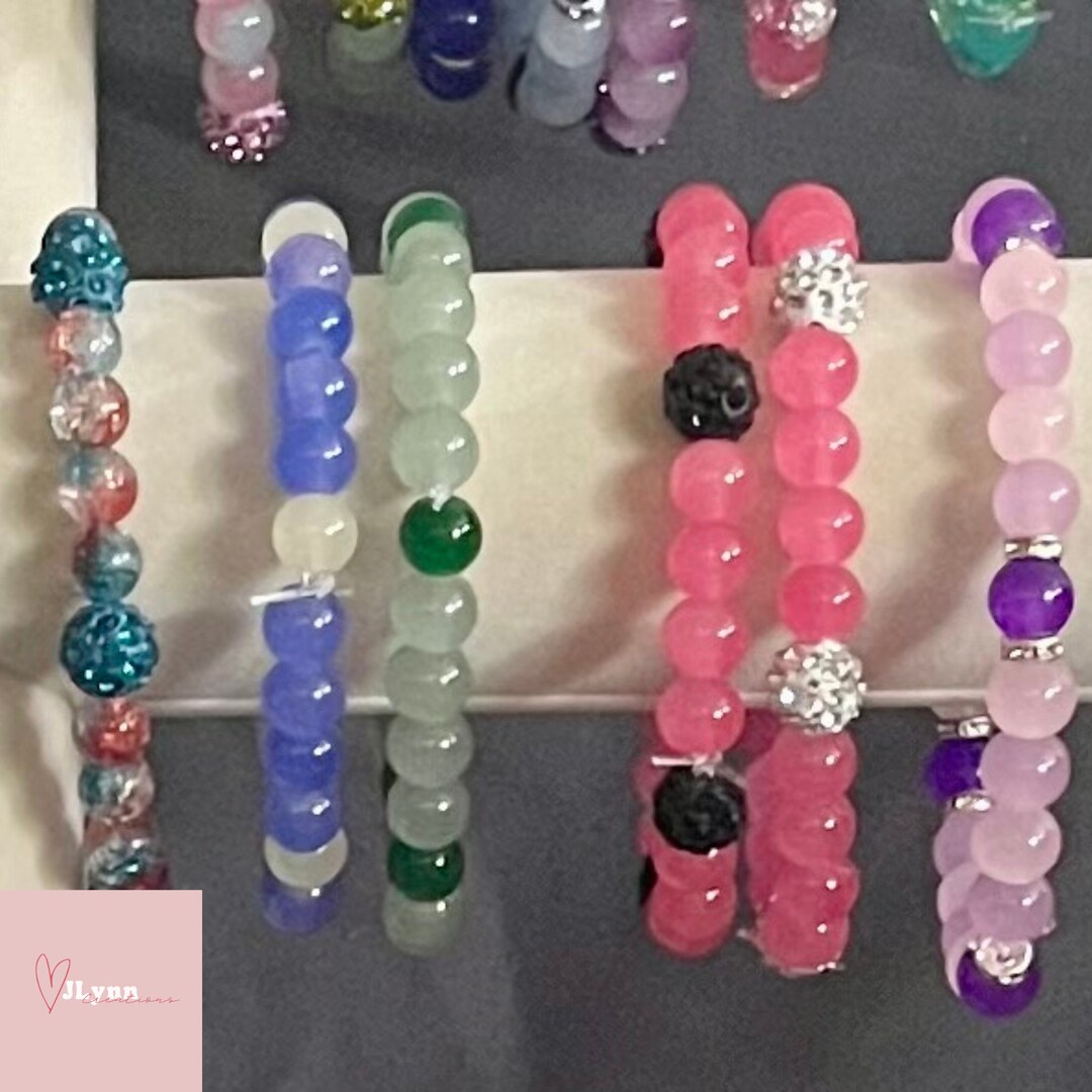 Beaded Bracelets // Roll on Beaded Bracelets // Assorted Colors ...