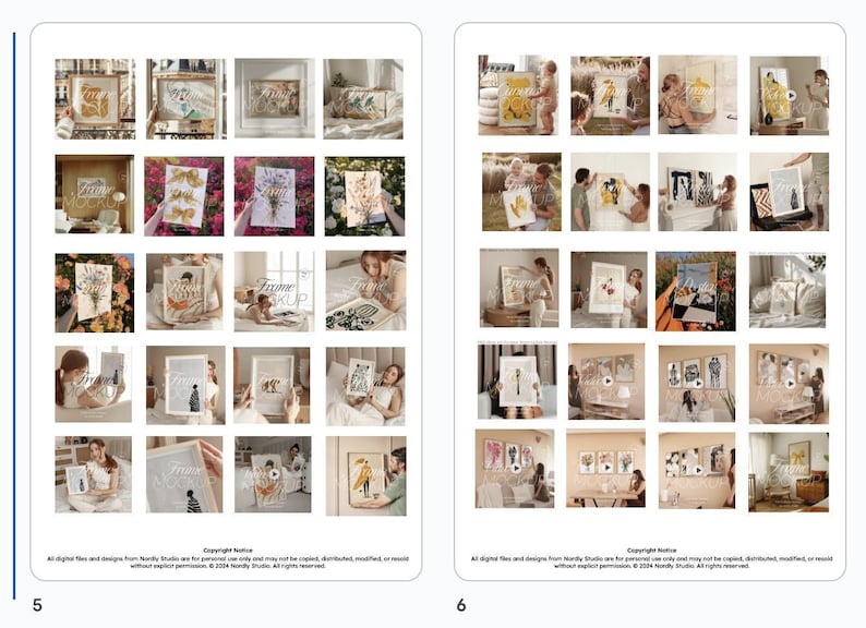 270+ Video & Still Frame Mockups: Smart Object PSD Bundle - Etsy