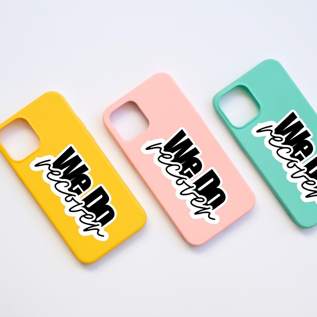 We Do Recover Sticker, Black and White Vinyl Sticker - Etsy