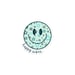 Happy Sober Smiley Faced Sticker, Addiction Recovery Sticker, Groovy ...