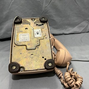 Vintage MCM Cream Rotary Desk Phone With Beige Rotary - Etsy