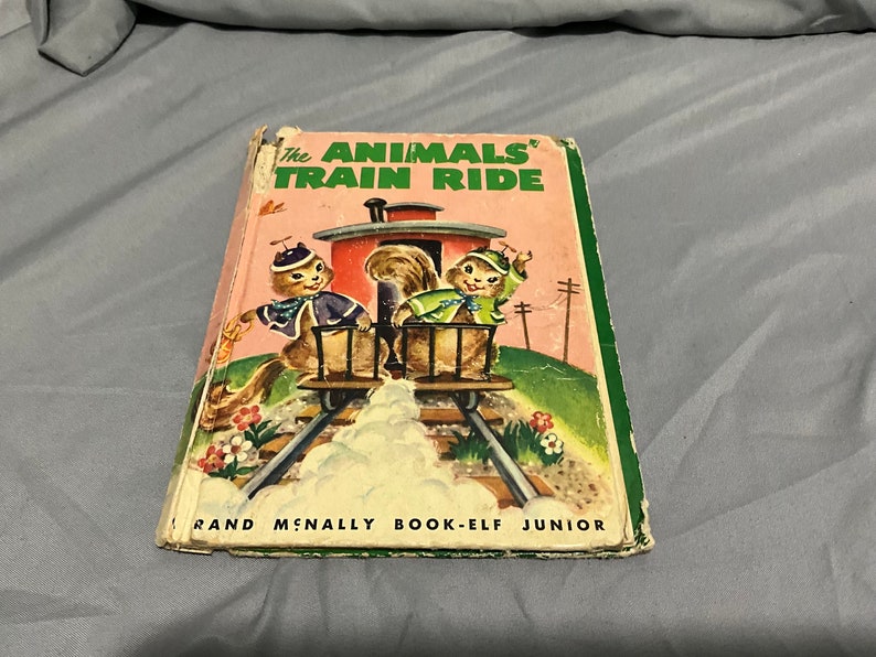 The Animals’ Train Ride - Junior Elf Book #682 - Etsy