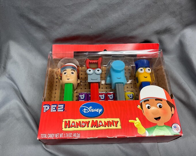 Disney Handy Manny 4 Piece Pez Set - Etsy