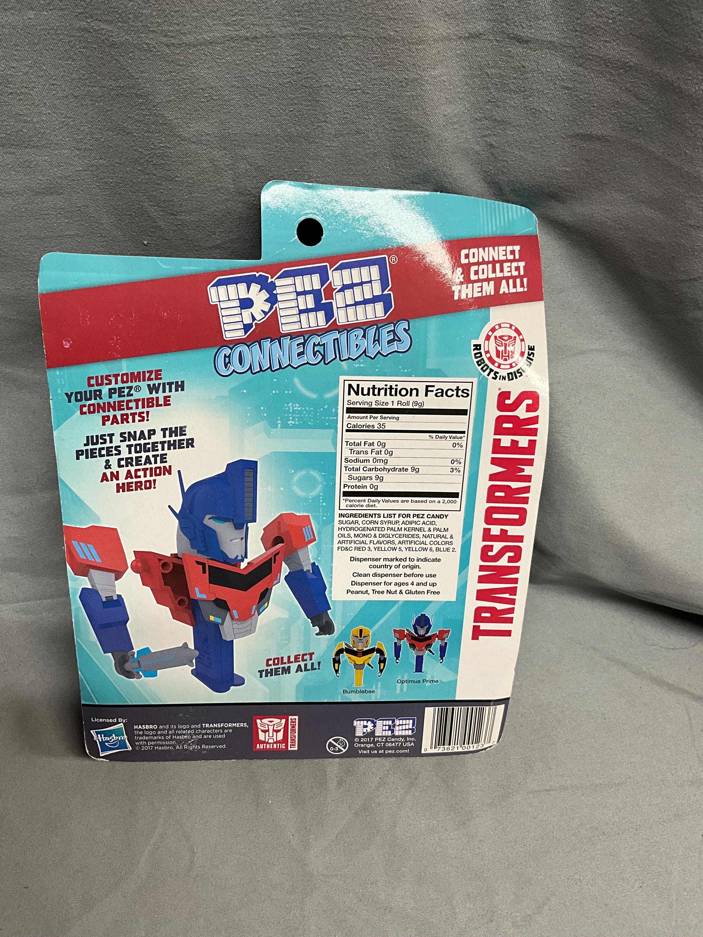 Pez Connectables Bumblebee Transformers 2017. New in Pkg - Etsy
