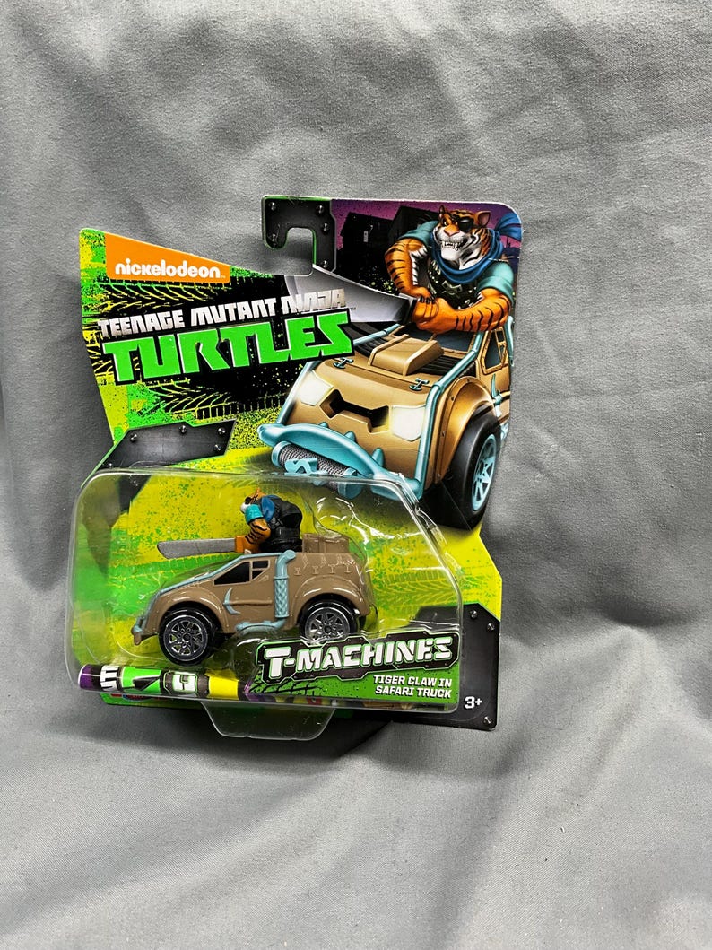 Teenage Mutant Ninja Turtles T-machines Tiger Clawin Safari Truck (283 ...