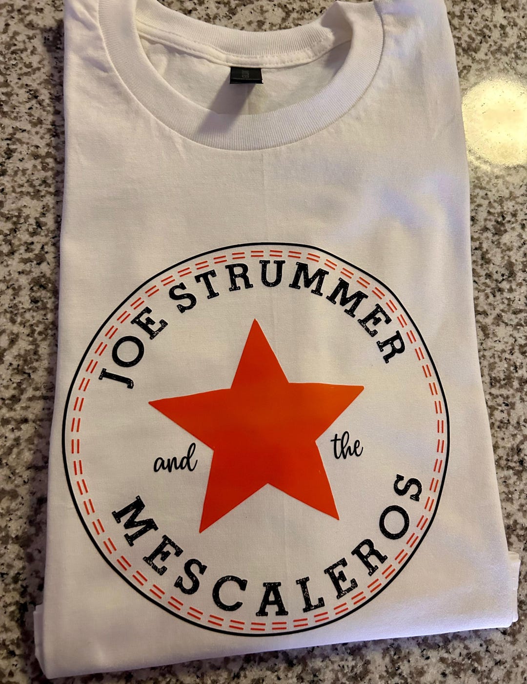 Joe Strummer Logo Tshirt - Etsy