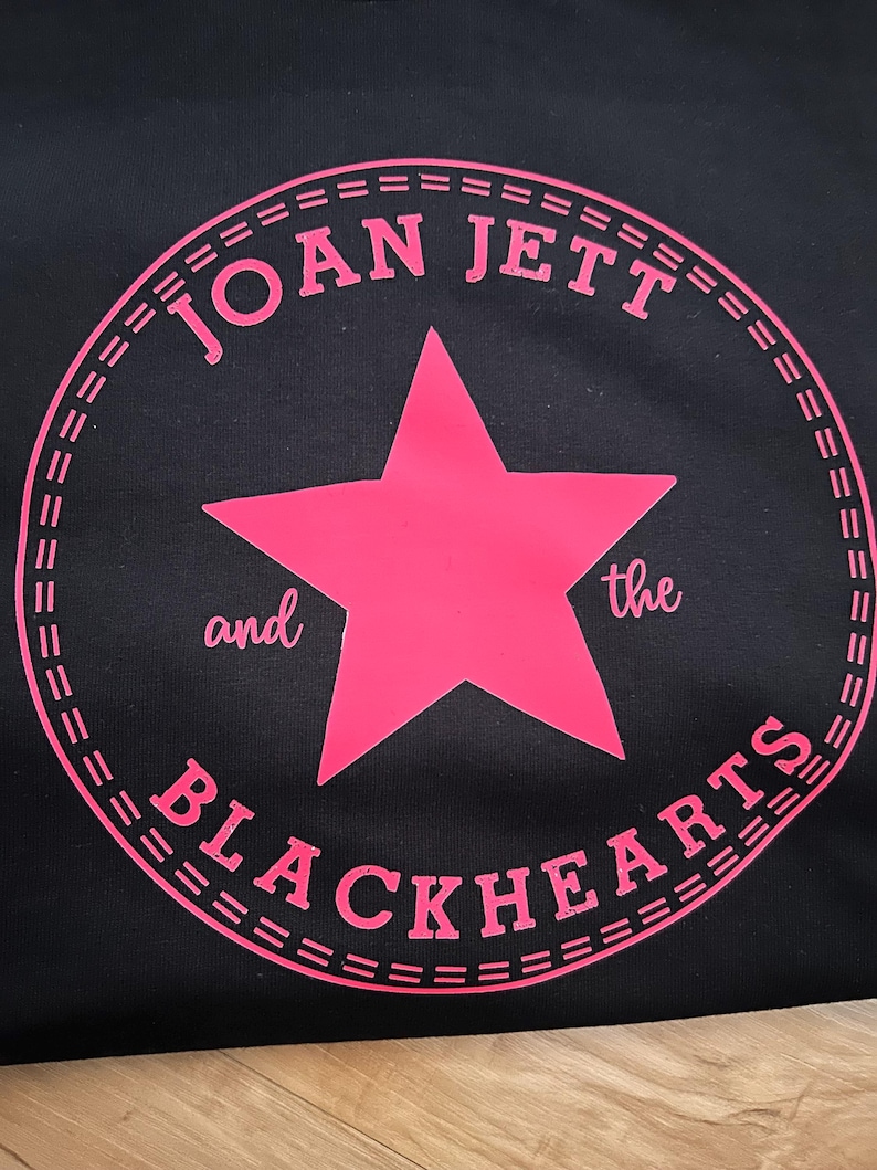 Joan Jett and the Blackhearts Logo Tshirt - Etsy