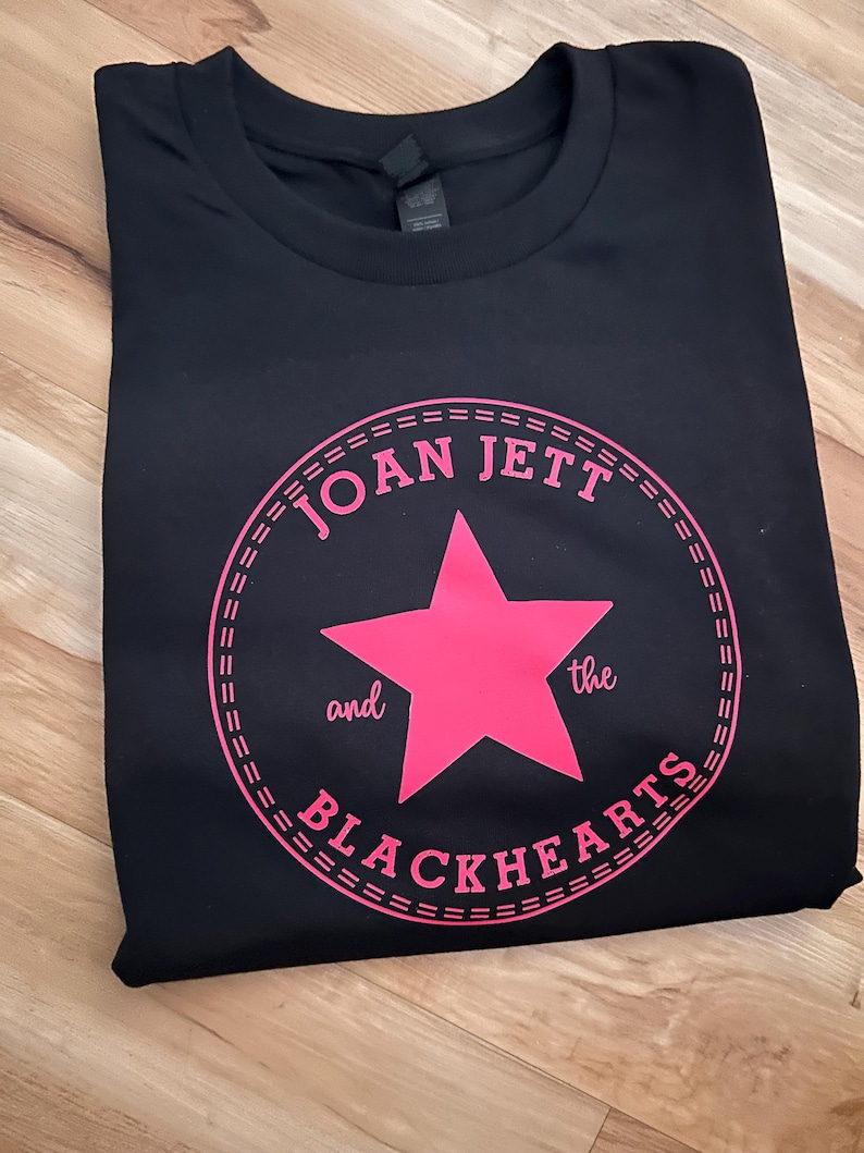 Joan Jett and the Blackhearts Logo Tshirt - Etsy