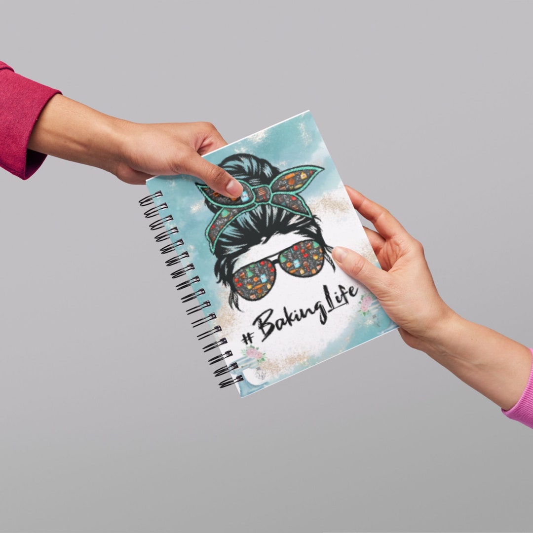 Personalized Baker's Life Journal, Mom's Recipes Book, Cooking Binder ...