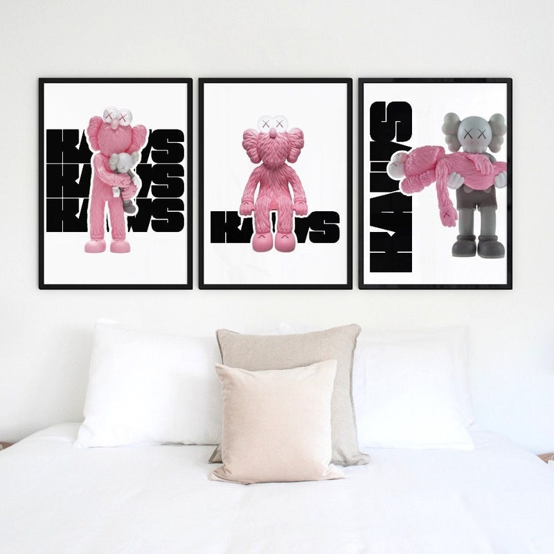 Kaws Poster - Etsy