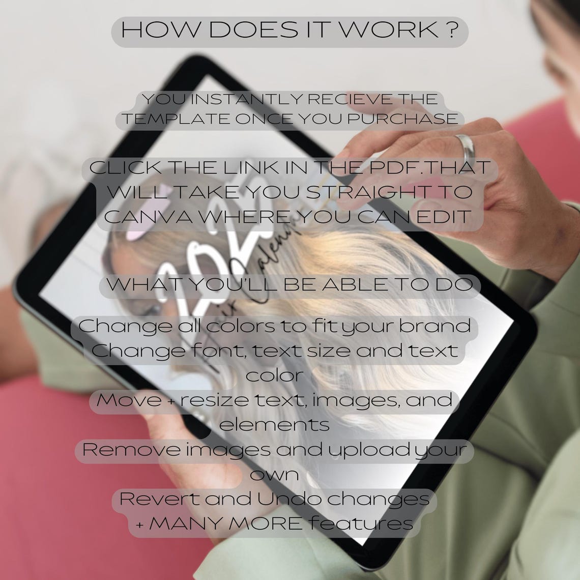 2025 Viral Hairstyle Calendar | Digital Planner | Self Care Journal ...