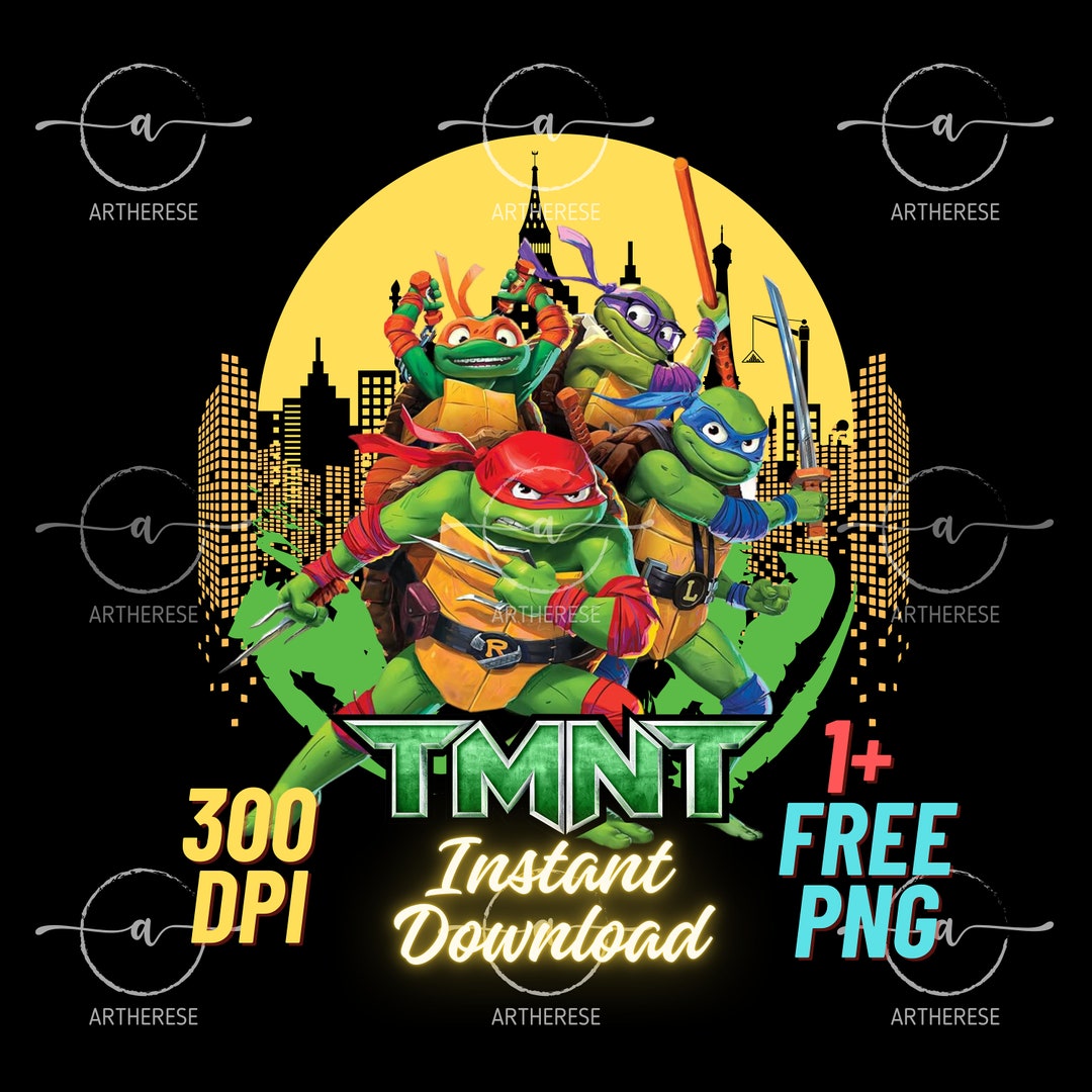 Tmnt Png,ninja Turtle Png,high Quality, for Cricut, Cake Topper ...