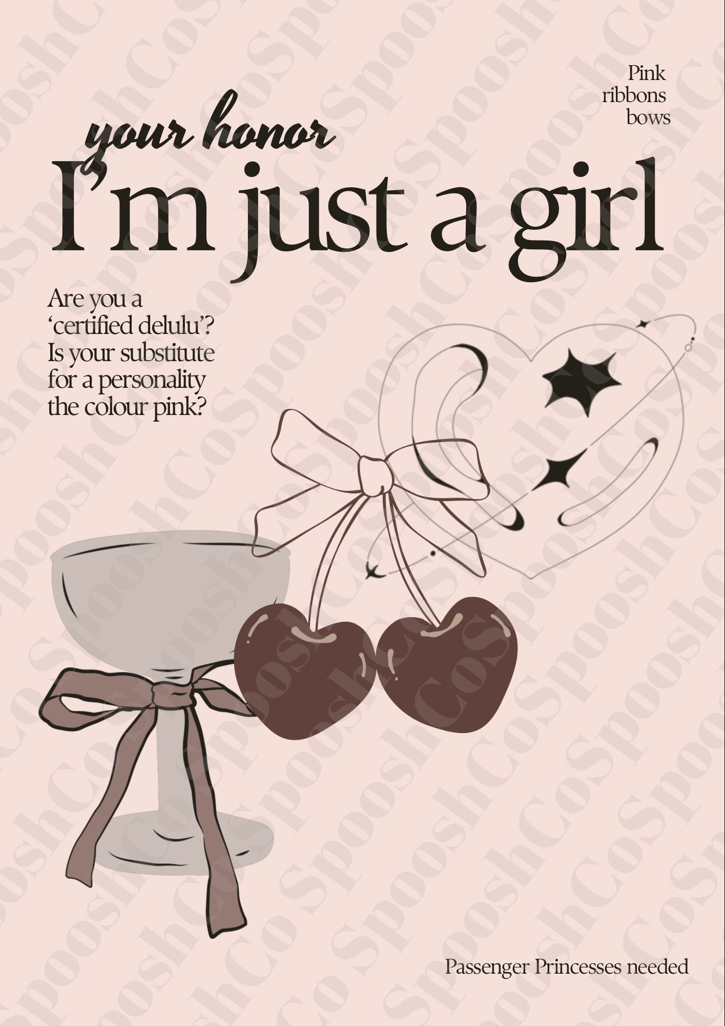 Coquette Poster - Etsy