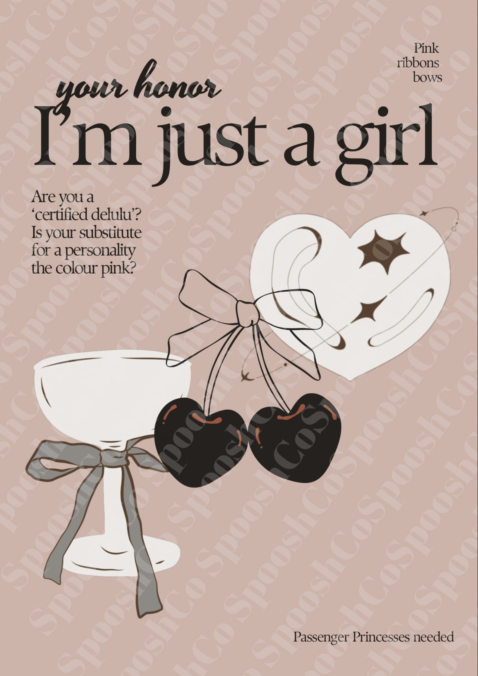 Coquette Poster - Etsy