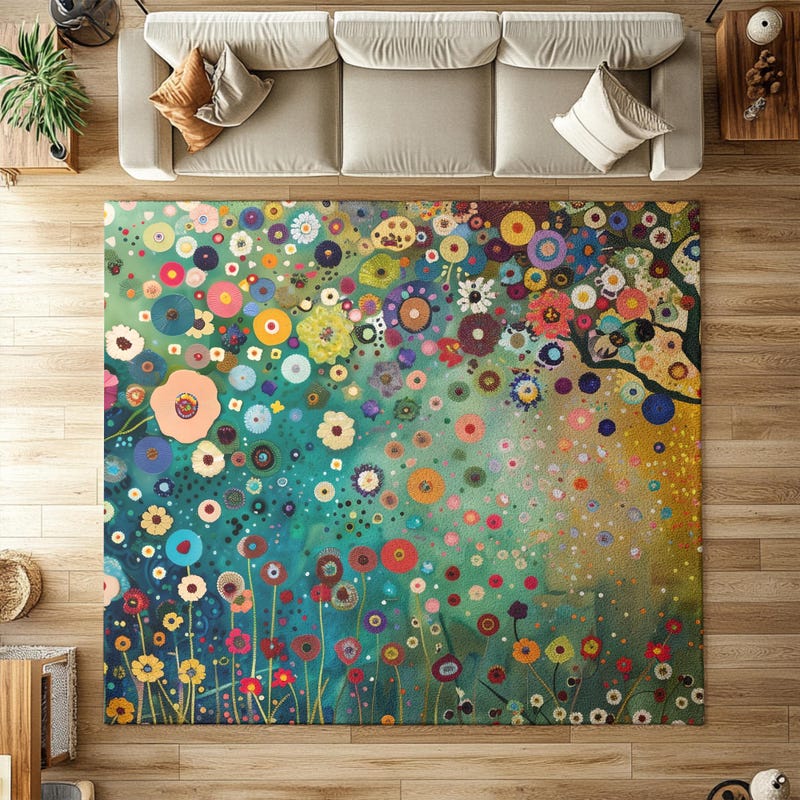 Funky Rug - Etsy