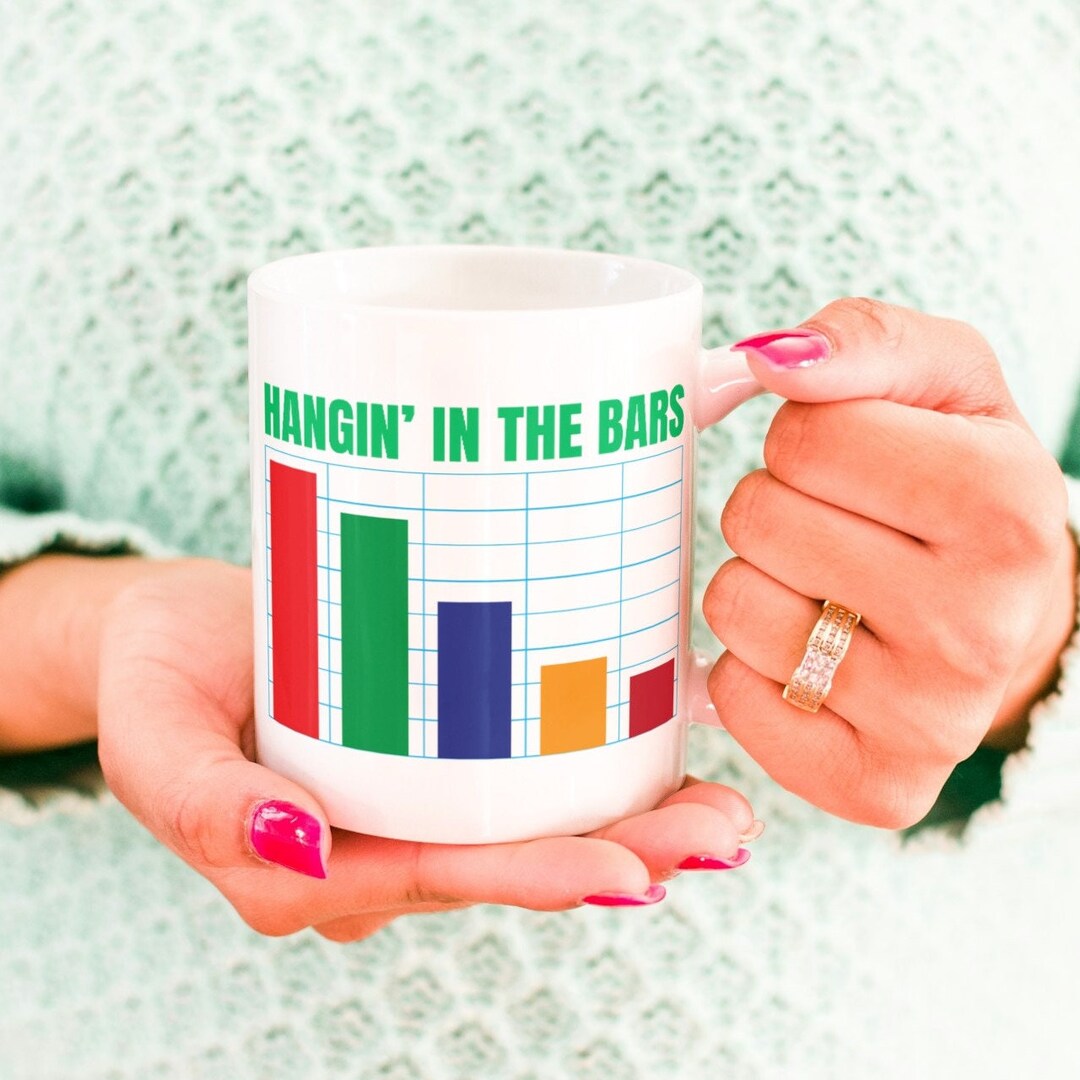 Hanging in the Bars Excel Jumbo Mug, 20oz, Excel Spreadsheet Humor ...
