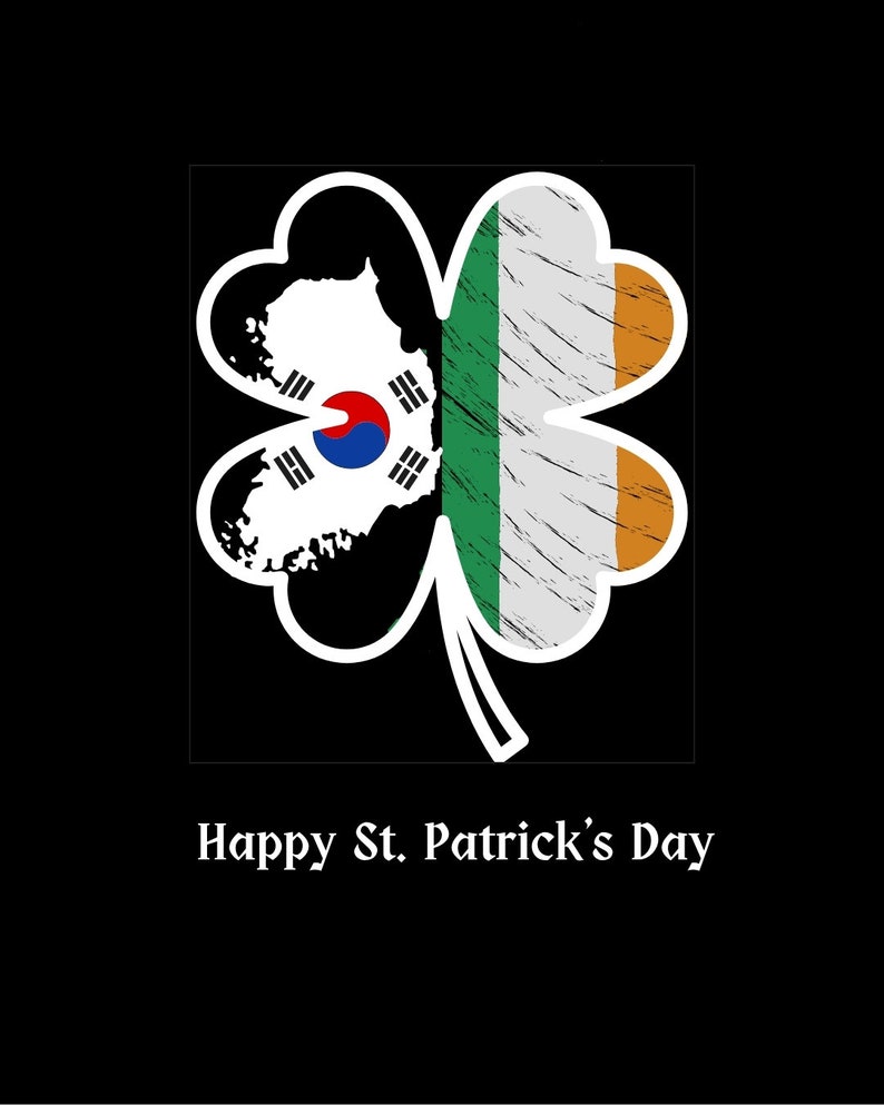 Korean St. Patrick's Day Instagram Post Template for Canva - Etsy