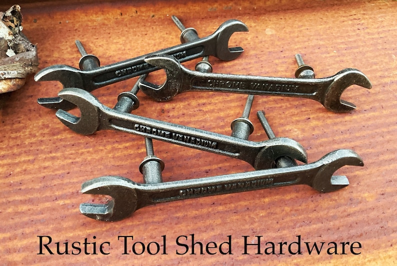 Wrench Drawer Pull Tool Box Pull Knob One Garage Man Cave Garage ...