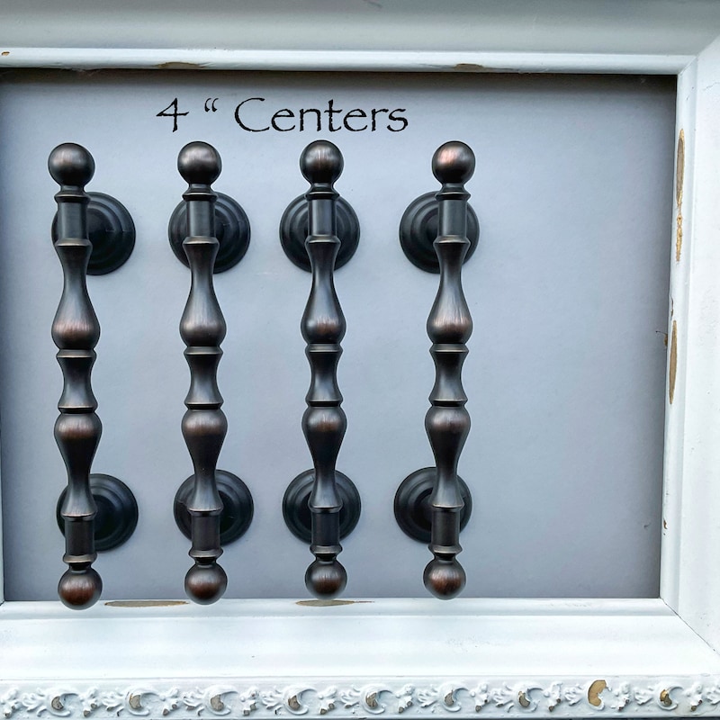 4 Inch Drawer Pulls - Etsy