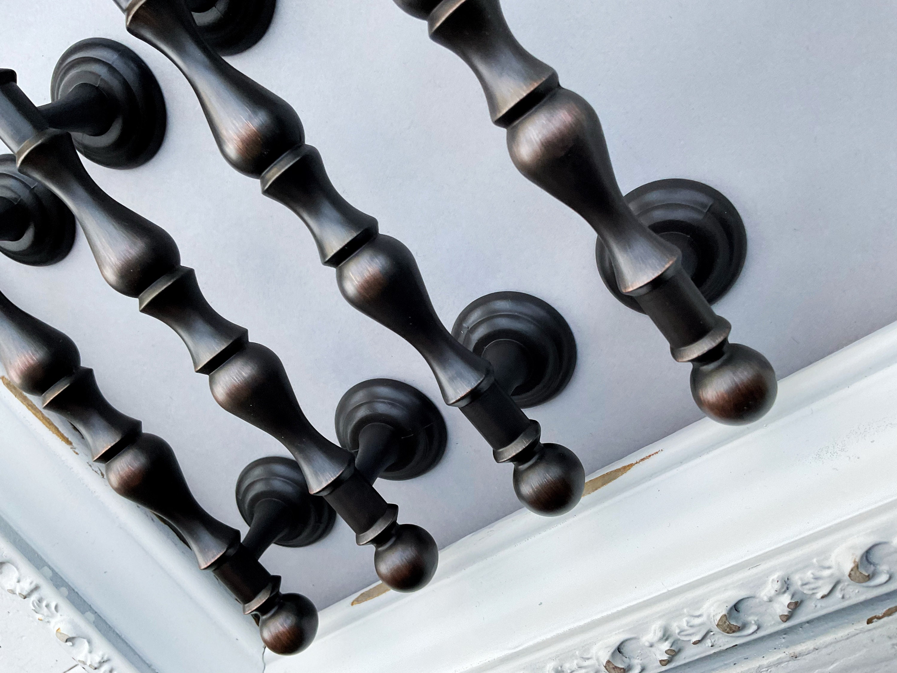 Funiture Cabinet Pull Modern Mid Century Hardware 4" Inch Center Drawer ...