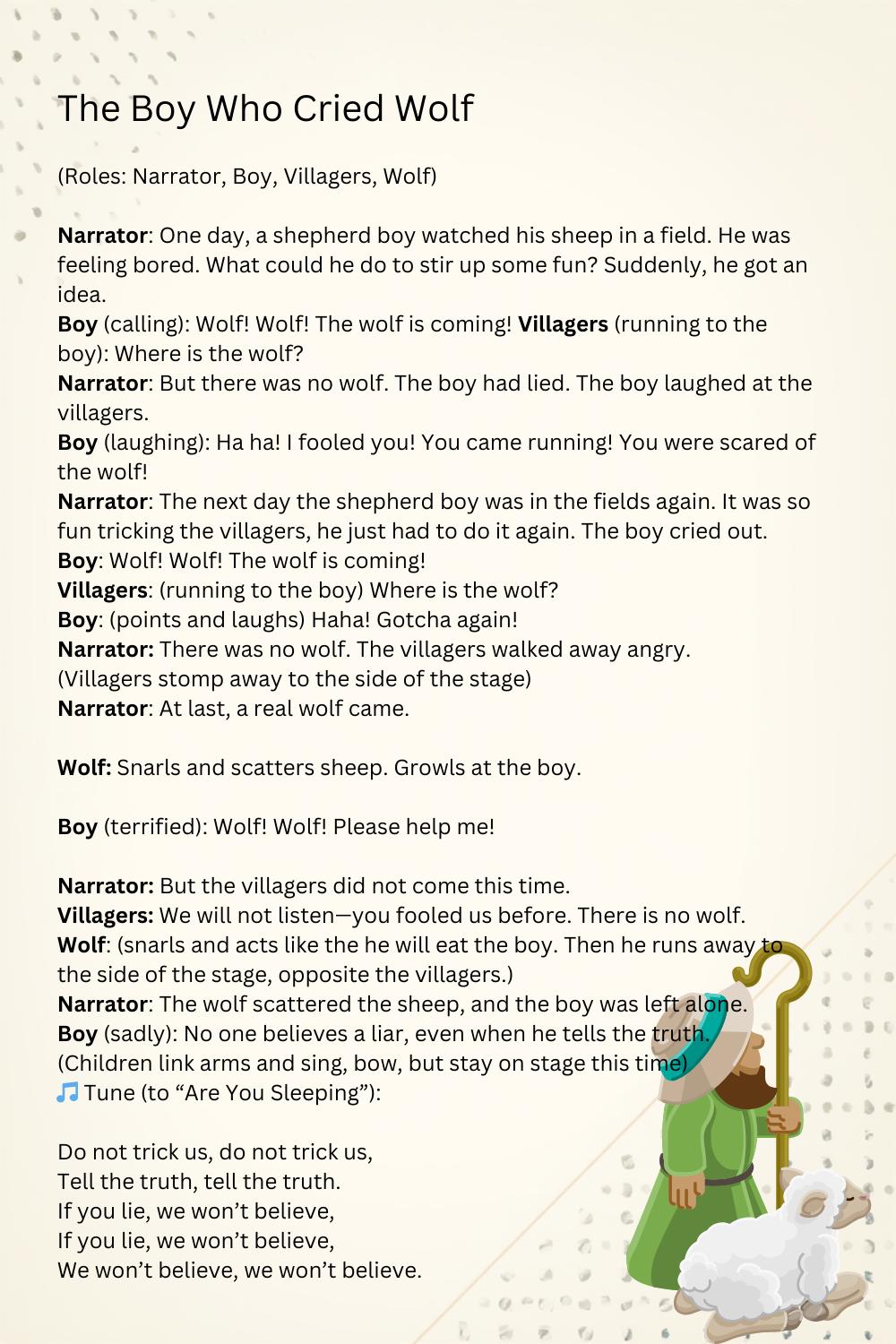 Aesop Fable's Readers Theatre Script Elementary Homeschool & Classroom ...