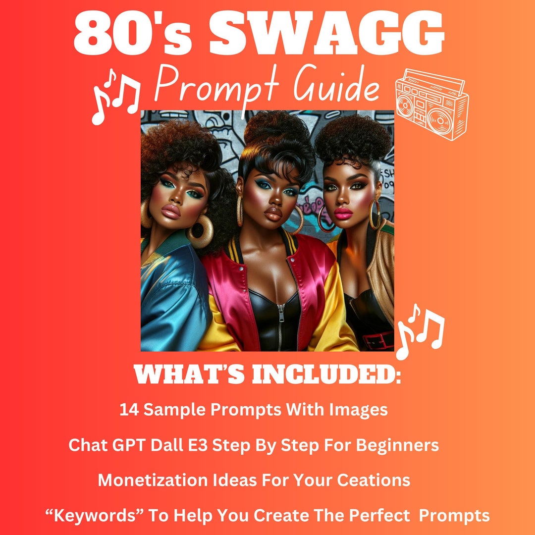80s Fashion Prompt Guide, Dalle, Chatgpt, Dall E 3, Prompt Generations ...