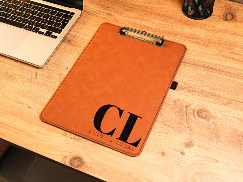 Company Logo Clipboard, Leather Clipboard, Office Clipboard, Business ...