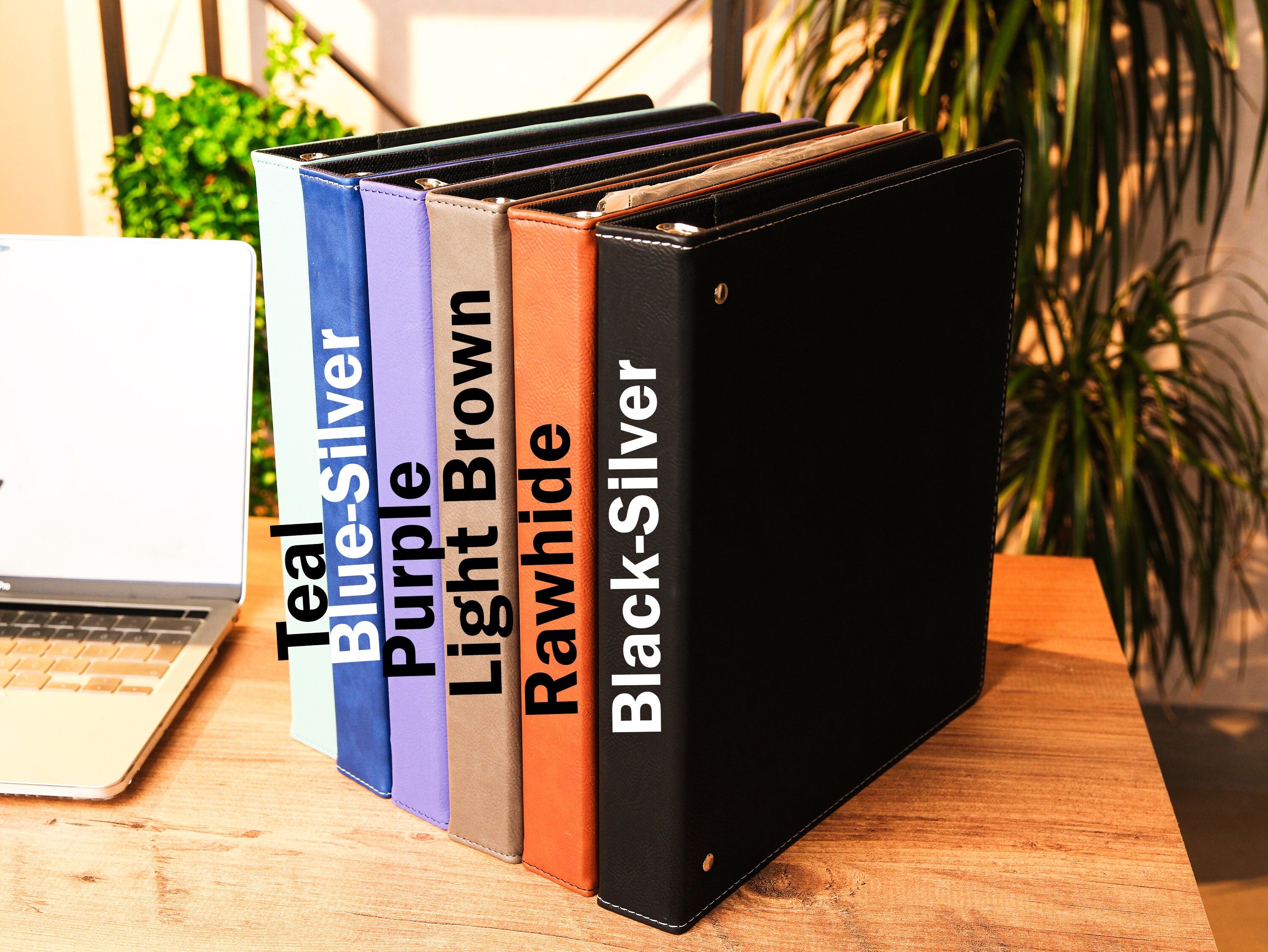 Personalized Binder, Graduation Binder, Leather Binder, 3-ring Binder ...