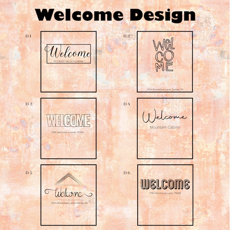 Custom Welcome Design Binder, Leather Binder, Welcome Design Binder, 3 ...