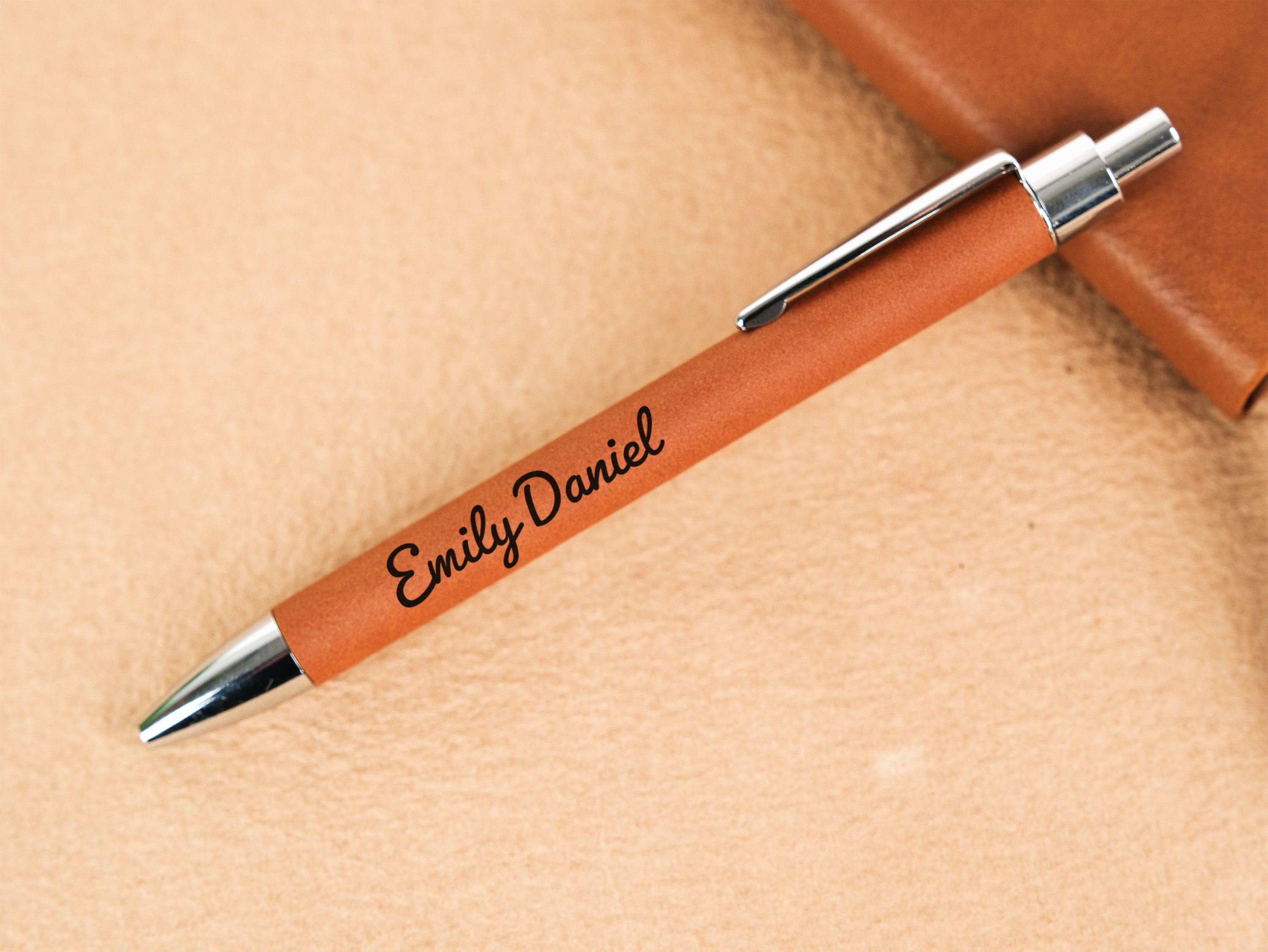 Custom Company Logo Leather Pen, Personalized Leather Pen, Custom ...