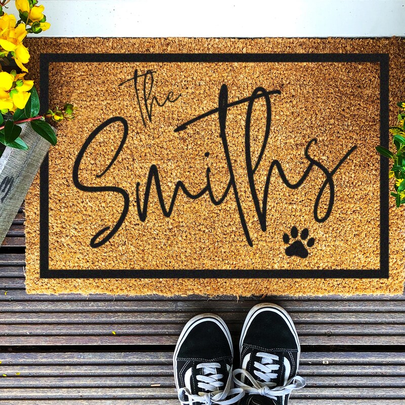 Custom Door Mat - Etsy
