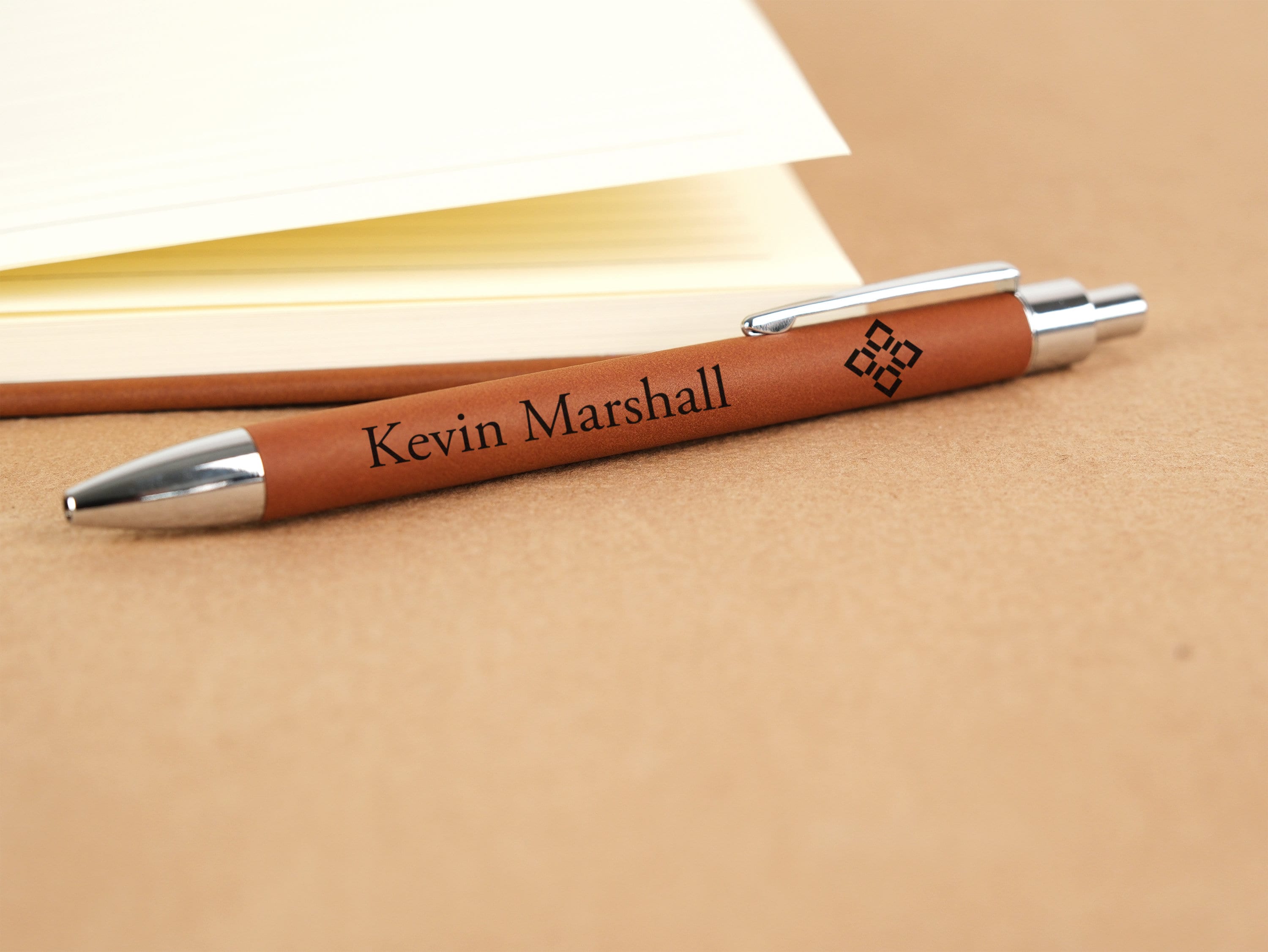 Custom Company Logo Leather Pen, Personalized Leather Pen, Custom ...