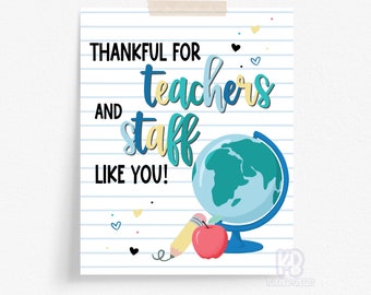Our Teachers Rock Teacher Appreciation Printable Sign Instant Download ...