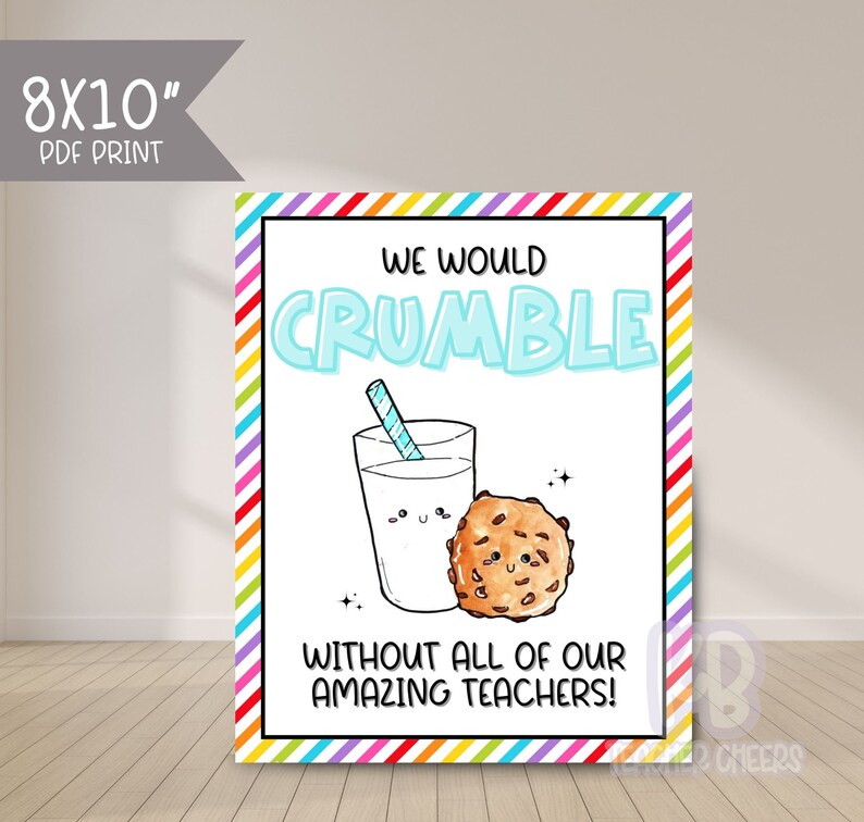 Teacher Appreciation Printable Bundle Instant Download - 15 Treat Signs ...