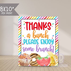 Teacher Appreciation Printable Bundle Instant Download - 15 Treat Signs ...