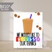 Espresso Thanks Coffee & Donut Teacher Appreciation Printable Sign ...