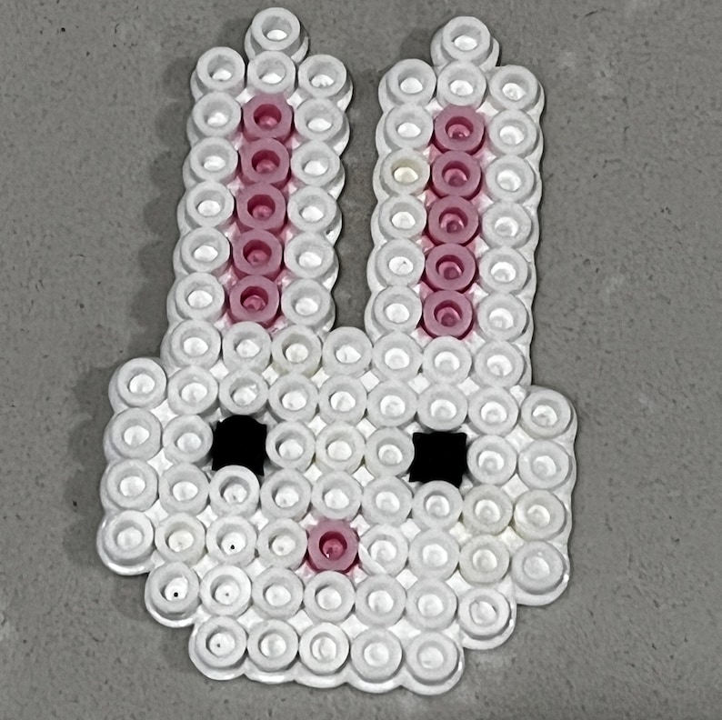 Cute Bunny Perler Bead - Etsy