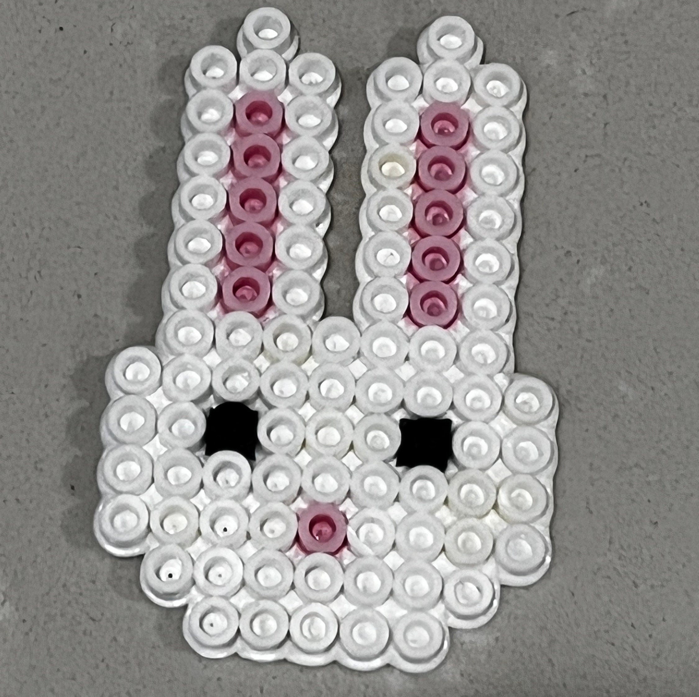 Cute Bunny Perler Bead - Etsy